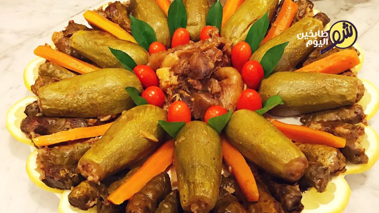 كوسى وورق عنب محشي شو طابخين اليوم