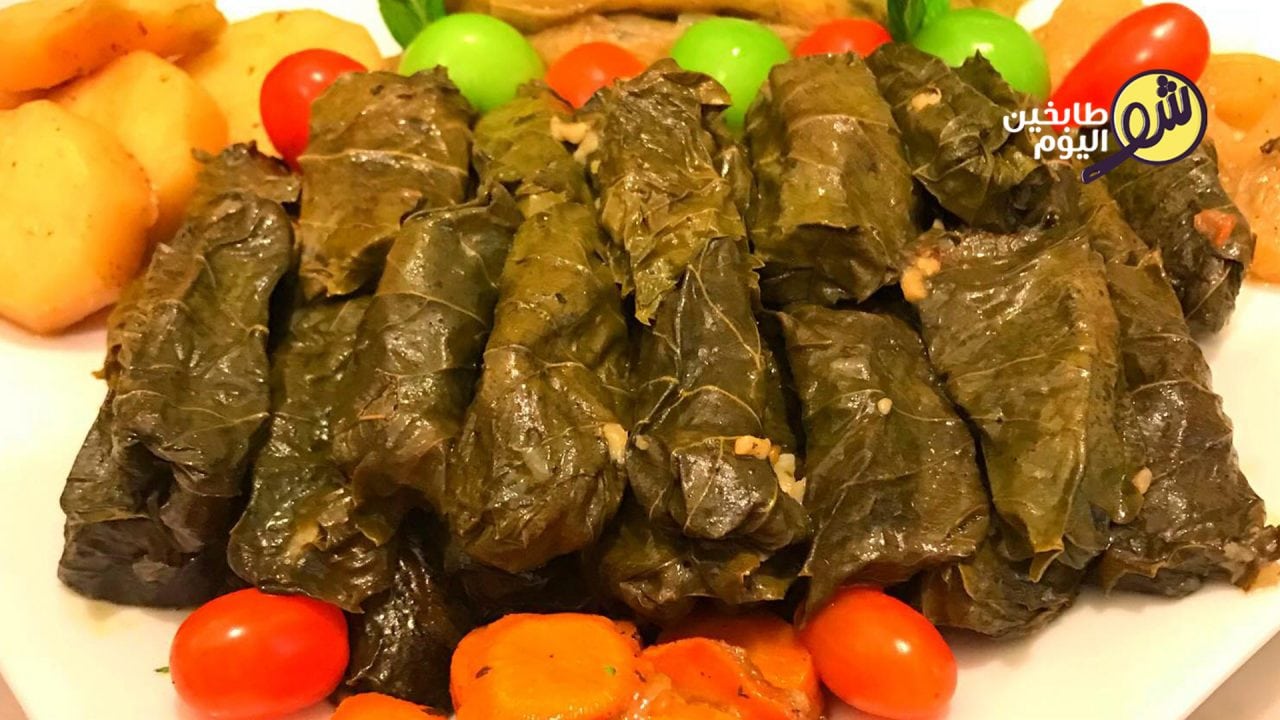 طريقة تحضير ورق العنب بالزيت شو طابخين اليوم